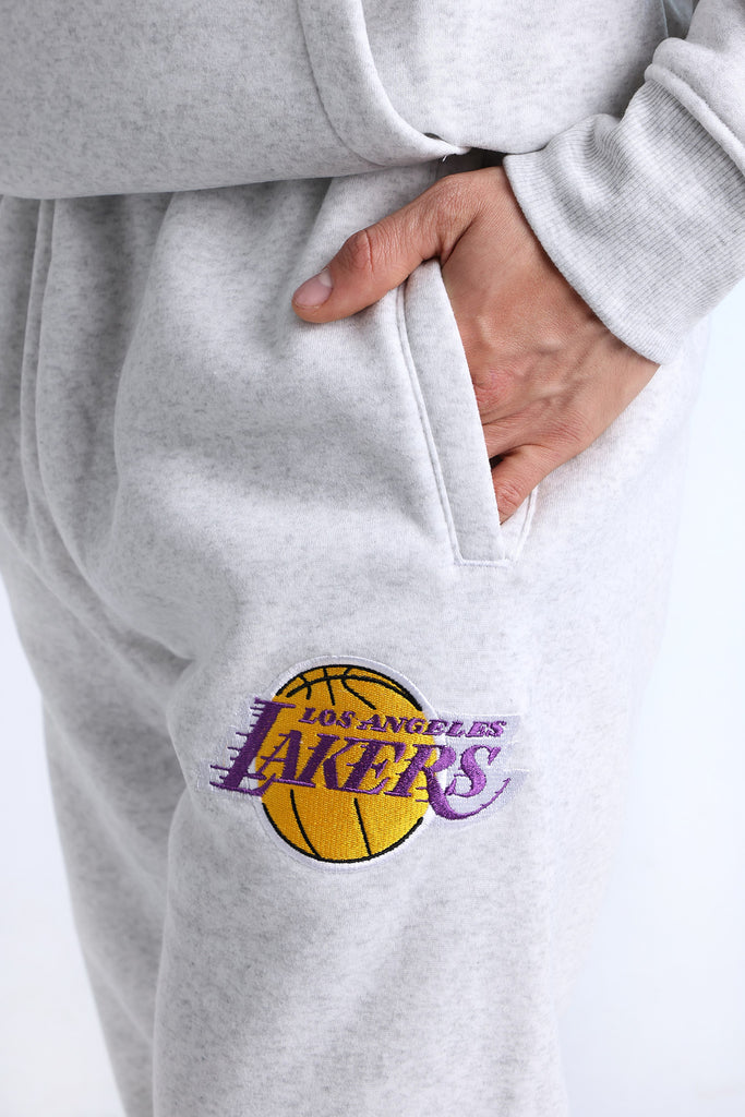 LA Lakers Embroidered Sweatpants – Amnesia