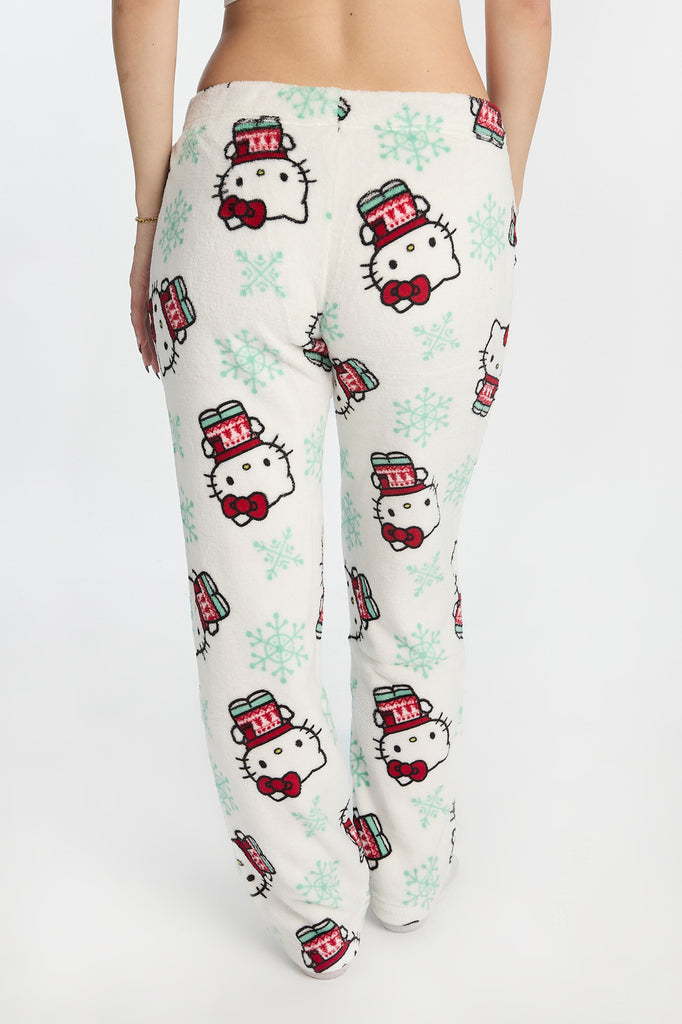 Hello Kitty Snowflake Plush Pajama Pant – Amnesia